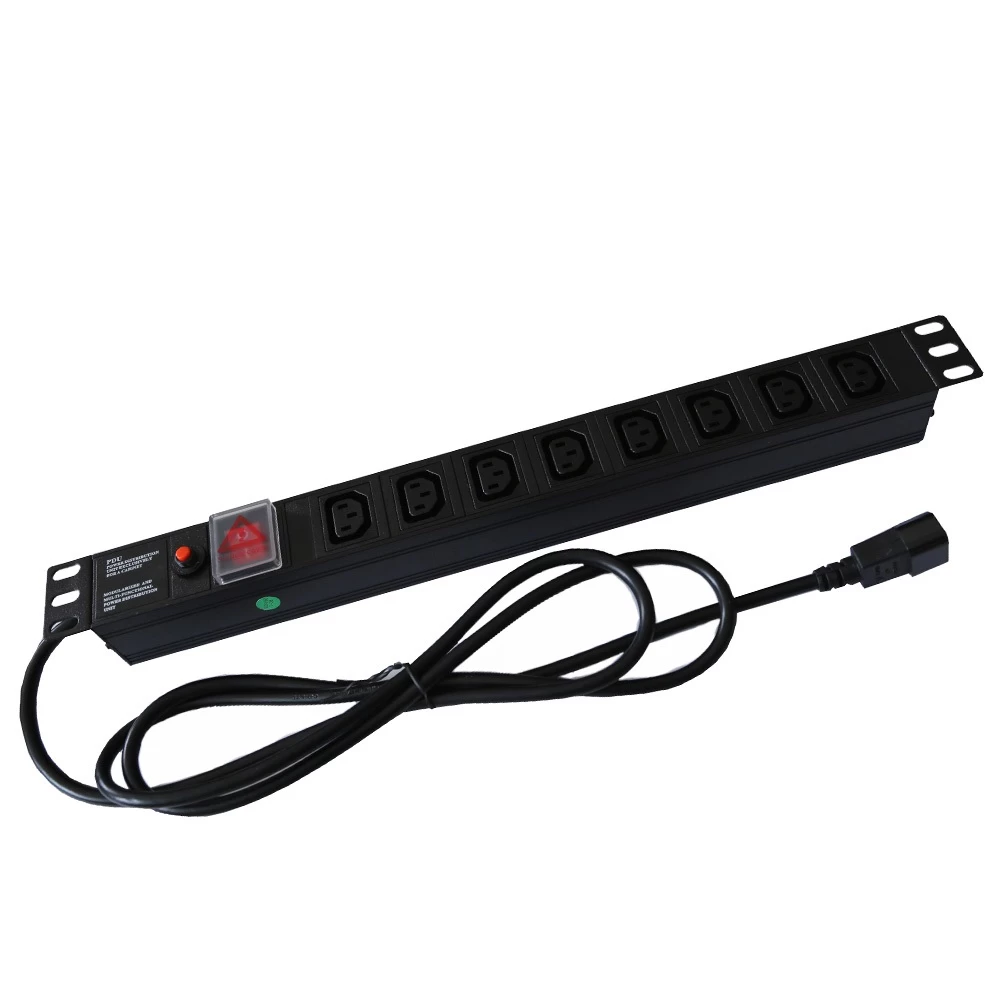 REGLETA MULTITOMA PARA RACK 9 TOMAS - DigitalServer