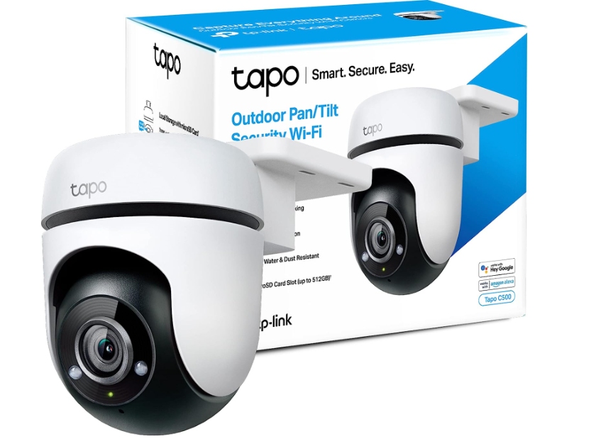 CAMARA TP-LINK TPO C500 EXTERIOR / 2MP / 360° / AUDIO BI / 512 GB DETENCIO DE IA - DigitalServer