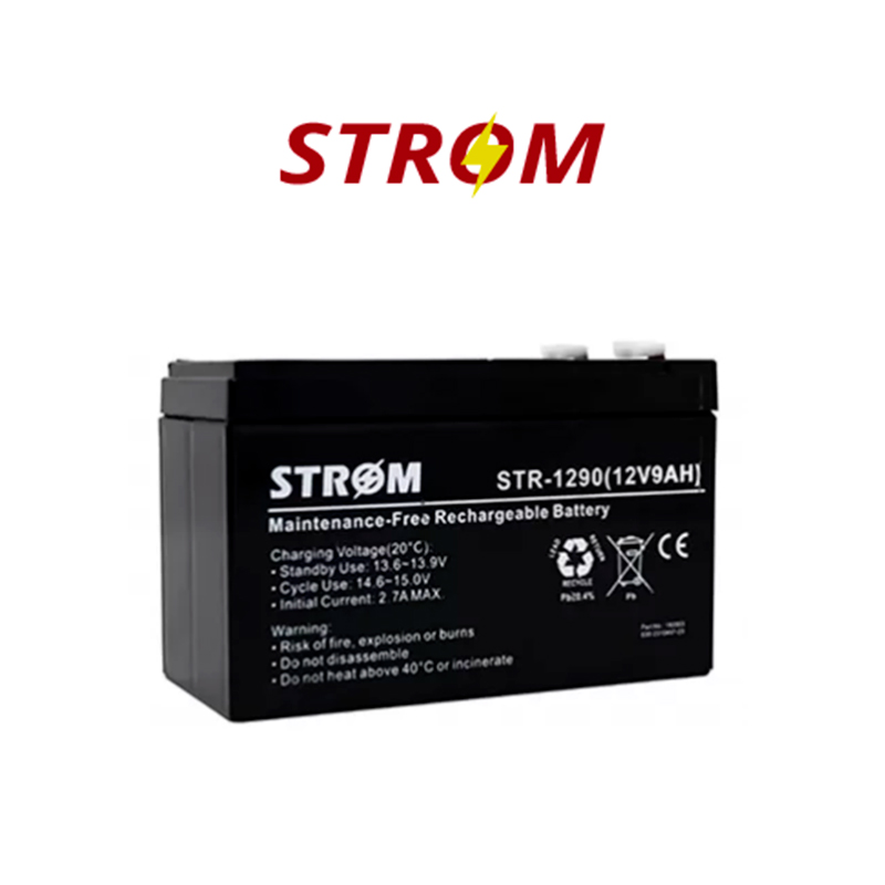 BATERIA PARA UPS STROM / STR-1290A / 12V 9AH / RECARGABLE / STR-1290(12V9AH) - DigitalServer