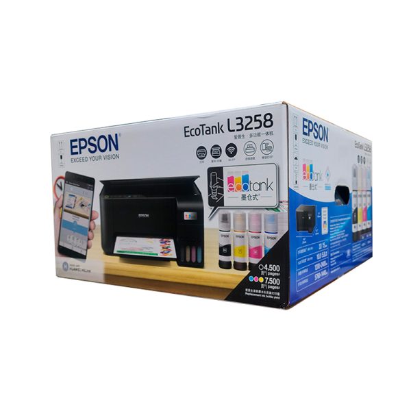 IMPRESORA EPSON L3258 MULTIFUNCION SISTEMA DE TINTA CONTINUA ORIGINAL ...