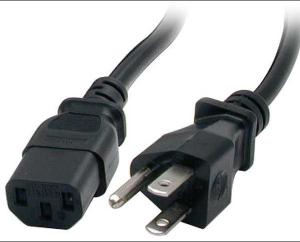 CABLE DE PODER PARA FUENTES PC, MONITORES, CPU (ORIGINALES) - DigitalServer