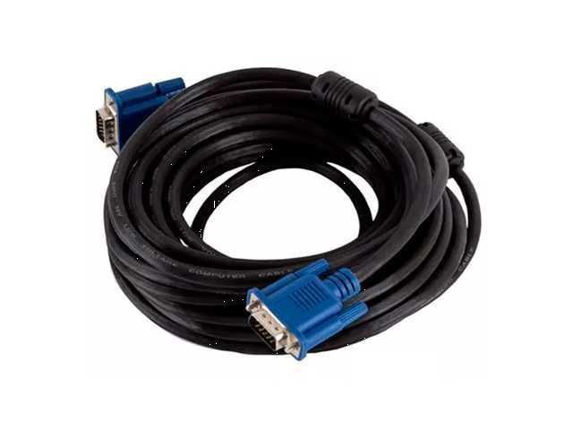CABLE VGA A VGA / 20 METROS / COLOR NEGRO - DigitalServer
