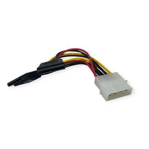 CABLE DE PODER MOLEX 4 PINES A SATA / HDD SSD / 15 CMS - DigitalServer